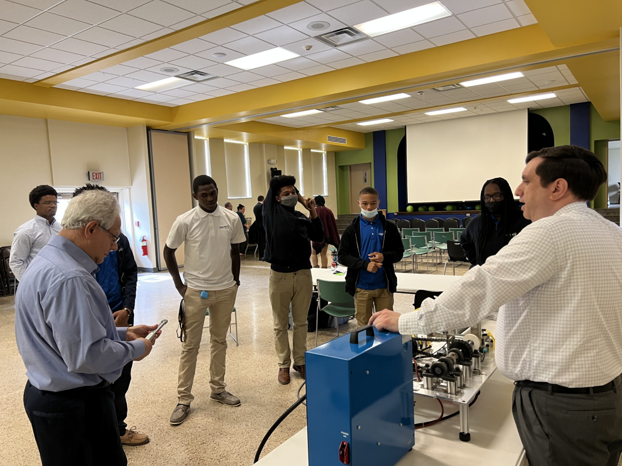 The Explore Team Visits Nazareth Prep - Explore the New Manufacturing